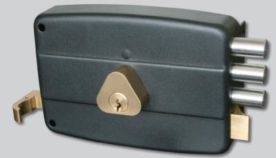 China Installation Type Surface Mounted Rim Door Lock for Household Door Locks Standard Keyway for sale