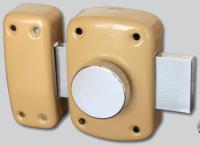 China Oem European Style Rim Door Lock Household Door Access Antique Brass Rim Lock for sale