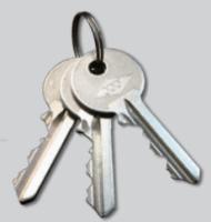 China Standard Keyway Lock Type Rim Door Lock A Anti theft Standard for sale