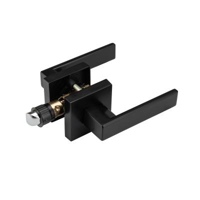 China Black Tubular Door Lock Mechanism Faceplate Finish CP MB ORB PB AB SS for sale
