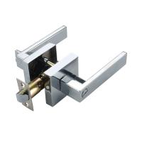 China Full Lip T-shape Strike Tubular Lever Lock with Keyed Different Keying and Changeable Square Corner Faceplate for sale
