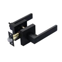 China Adjustable Backset Tubular Lever Lock ORB Finish Dummy Function 2-3/8