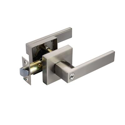 China DM Dummy Function Tubular Lever Lock with Yale Keyway and Changeable Square Corner 1