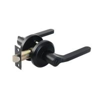 China CP MB ORB PB AB SS Finish Tubular Lever Lock for Passage Doors Function PS Passage Backset 2-3/8