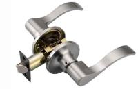 China CP MB ORB PB AB SS Finish Tubular Lever Lock with Changeable Square Corner 25x57mm Faceplate for sale
