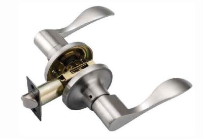 China Tubular Lever Lock Full Lip D-shape 44x57mm Square Variety of Styles Strike Function PS Passage for sale
