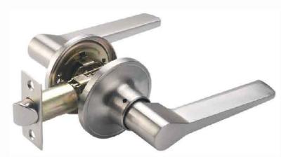 China Tubular Lever Lock with Full Lip D-shape 44x57mm Square Strike Keyed Different for sale