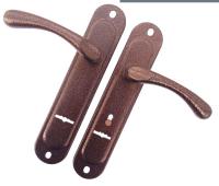 China Surface Mounting Type Installation Door Lock Handle for Modern Style Doors 35-60mm Thickness for sale