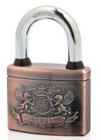 China High Security Padlock Plastic Cover Arc Shape Atom Padlock5Year Guarantee Padlock for Household for sale