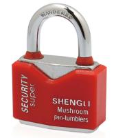 China High Security Padlock Plastic Cover Rhombic Type Padlock Finsh Exceptional Durability and Strength for sale