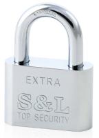 China Round Corner Vane Iron High Security Padlock Finsh SN GP CP AB Pin Tumbler for sale