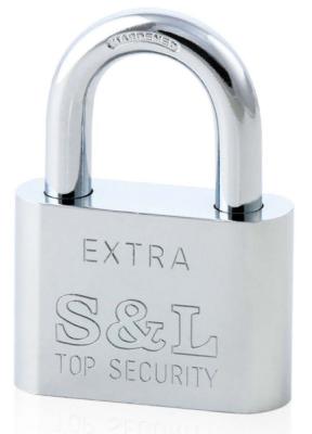 China Round Corner Vane Iron High Security Padlock Finsh SN GP CP AB Pin Tumbler for sale