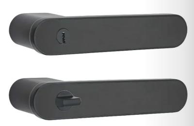 China Indoor Door Lock Handle Surface Mounted Installation Convenient for sale