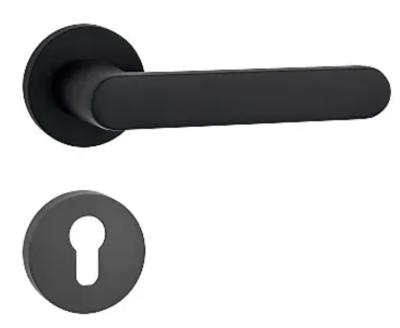 China Modern Surface Mounted Aluminium Door Lock Handle Alloy Material for sale