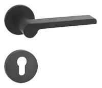 China Easy Installation Bedroom Door Lock Handle Modern Style With Surface Mounted for sale