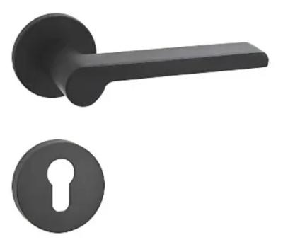 China Easy Installation Bedroom Door Lock Handle Modern Style With Surface Mounted for sale