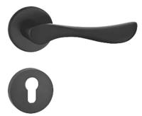 China Aluminum Alloy Modern Smart Door Lock Handle Surface Mounted Installation for sale
