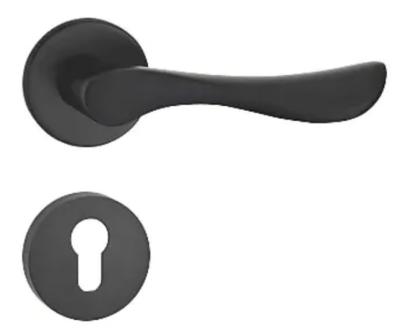 China Aluminum Alloy Modern Smart Door Lock Handle Surface Mounted Installation for sale