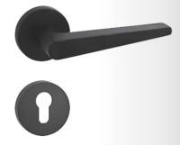 China Indoor Door Lock Handle Made of Aluminum Alloy Fits 35-60mm Door Thickness Perfectly for sale
