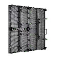 China Transparent Outdoor Rental LED Display RT1000 Series 70%+ Transparency IP65 Die-Cast Aluminum Cabinet for sale