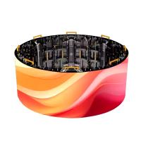 China Full Color Indoor LED Video Wall RF Series P1.5 P1.95 P2.6 P2.97 P3.91 Curved Screen for Stage Rental for sale