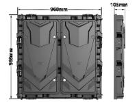 China P10 P8 Rear Service LED Display High Brightness Outdoor Advertising Video Wall ABXING OD Series for sale