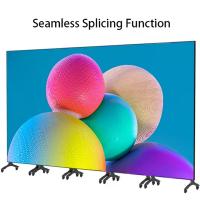 China P1.25 P1.5 Indoor LED Poster Display Foldable Double Sided Digital Signage ABXING FS for sale
