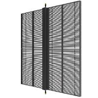 China P2.8 P3.91 Indoor Transparent LED Screen High Transparency Frameless Video Wall ABXING FT for sale