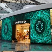 China P2.8 P3.91 Indoor Transparent LED Screen High Transparency Frameless Video Wall ABXING FT for sale