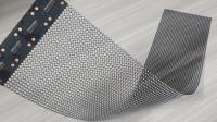 China P3.91 P6 Holographic Transparent LED Display See Through Cuttable Digital Signage ABXING Raster for sale