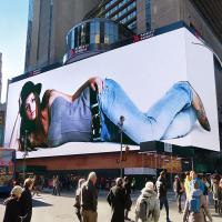 China P10 P8 Naked Eye 3D LED Display Outdoor IP65 Curved High Refresh Screen ABXING 3D Series for sale