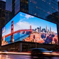 China P10 P8 Naked Eye 3D LED Display Outdoor IP65 Curved High Refresh Screen ABXING 3D Series for sale