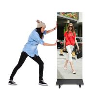 China P2.0 P2.5 Smart LED Poster Screen Ultra Slim Portable Advertising Display ABXING for sale