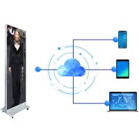 China P2.0 P2.5 Smart LED Poster Screen Ultra Slim Portable Advertising Display ABXING for sale