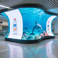 China Flexible LED Display P2.5 P2.0 P1.86 P1.5 P1.25 for Creative Irregular Shape for sale