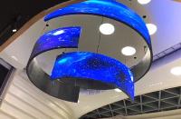 China Flexible LED Display P2.5 P2.0 P1.86 P1.5 P1.25 for Creative Irregular Shape for sale