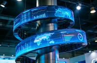 China Flexible LED Display P2.5 P2.0 P1.86 P1.5 P1.25 for Creative Irregular Shape for sale