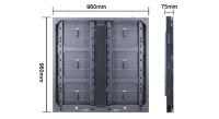 China P10 Common Cathode Energy Saving LED Display IP66 Outdoor Advertising Screen ABXING OA for sale