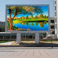 China P4.8 Outdoor LED Screen Panel Roadside Advertising Waterproof Programmable Sign Board ABXING OF for sale