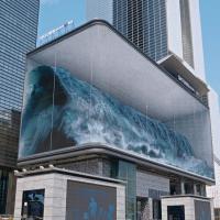 China P8 Outdoor LED Panel Waterproof Advertising Screen Street Billboard Programmable Sign ABXING OA for sale