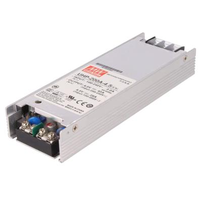 China Low Profile Meanwell 200W LED Display Power Supply Fanless Design Maintenance Free for sale