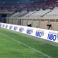 China P4.44 P5.7 Stadium LED Display IP65 Perimeter Advertising Screen ABXING SA 960 FIFA Certified for sale