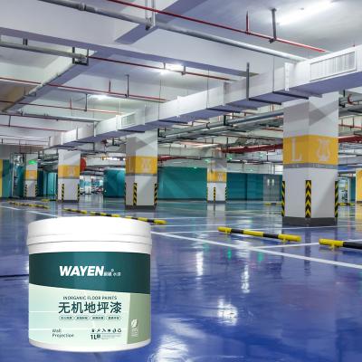 China Inorganic Plaster Roof Floor Paint High Temperature Resistant  Garage Floor Coating for sale