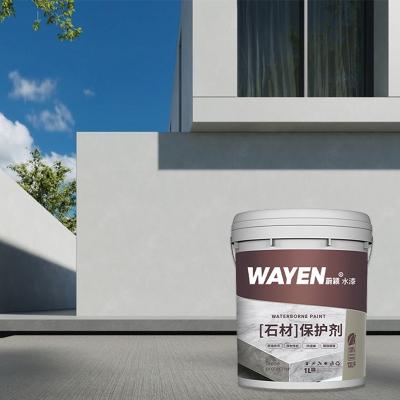 China Anti Alkali Stone Paint Exterior Oil Resistant Stone Protection Mineral Stone Paint for sale