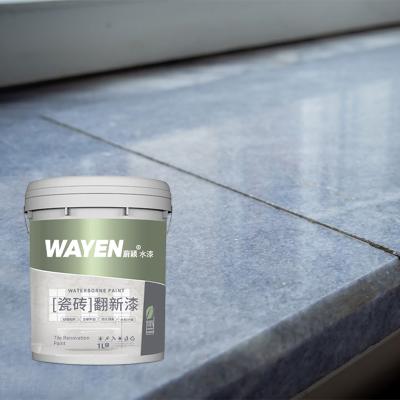 China Color Change Renovation Paint Non Toxic Ceramic Tile Refinishing 18 Hours for sale