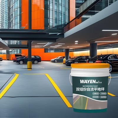 China 8 Hours Epoxy Floor Top Coat Bright Anti Slip Water Based Primer Paint for sale