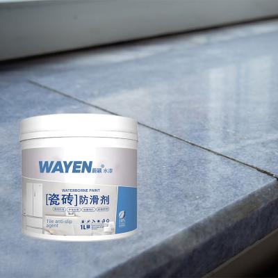 China Acrylic Based Fast Drying Eco-friendly Waterproof Tile Paint Anti Slip Coating for Floor Tiles for sale