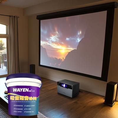 China Environmental Soundproof Paint Strong Covering Acrylic Coating Liquid Coating for sale