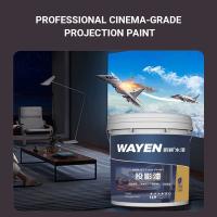 China HD Screen Projection Paint 3h Drying High Brightness 4k Projector Screen Paint for sale