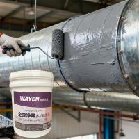 China Thick Fire Retardant Water Based Industrial Paint Coating Shock Resistance for sale
